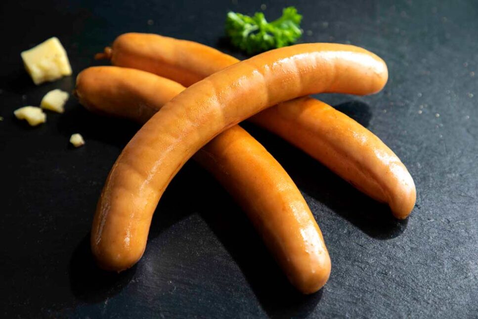 Cheese Frankfurter XXL 25cm – The Sausage Man