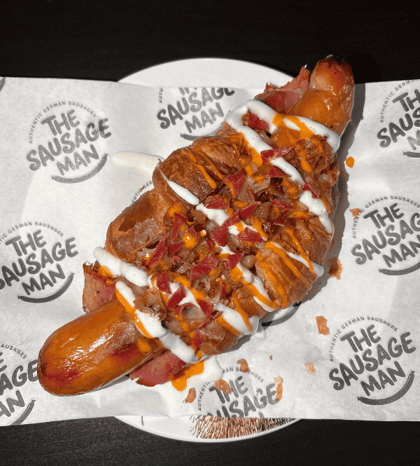 Croissant loaded Dog – The Sausage Man
